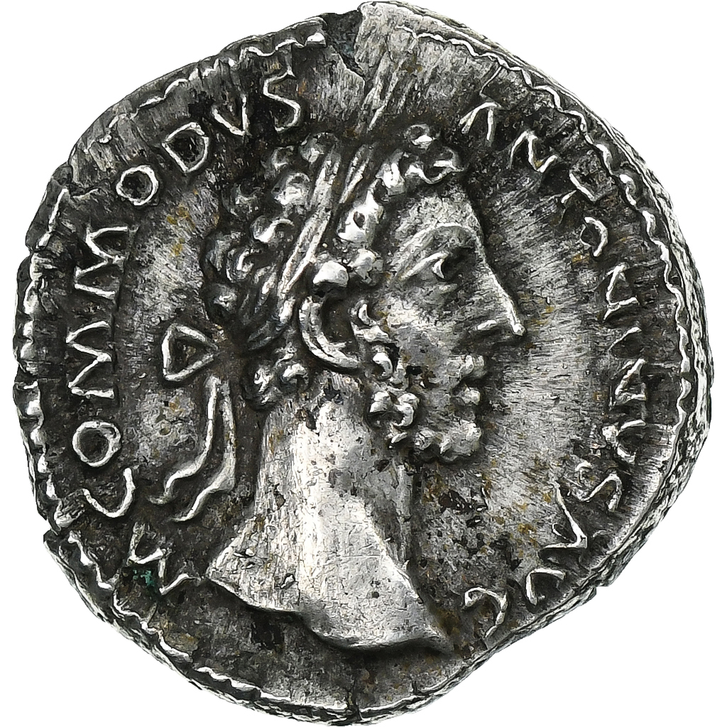 Commodus, Denarius, 181, Rome, Silver, , RIC:17 | Roman Imperial Coins