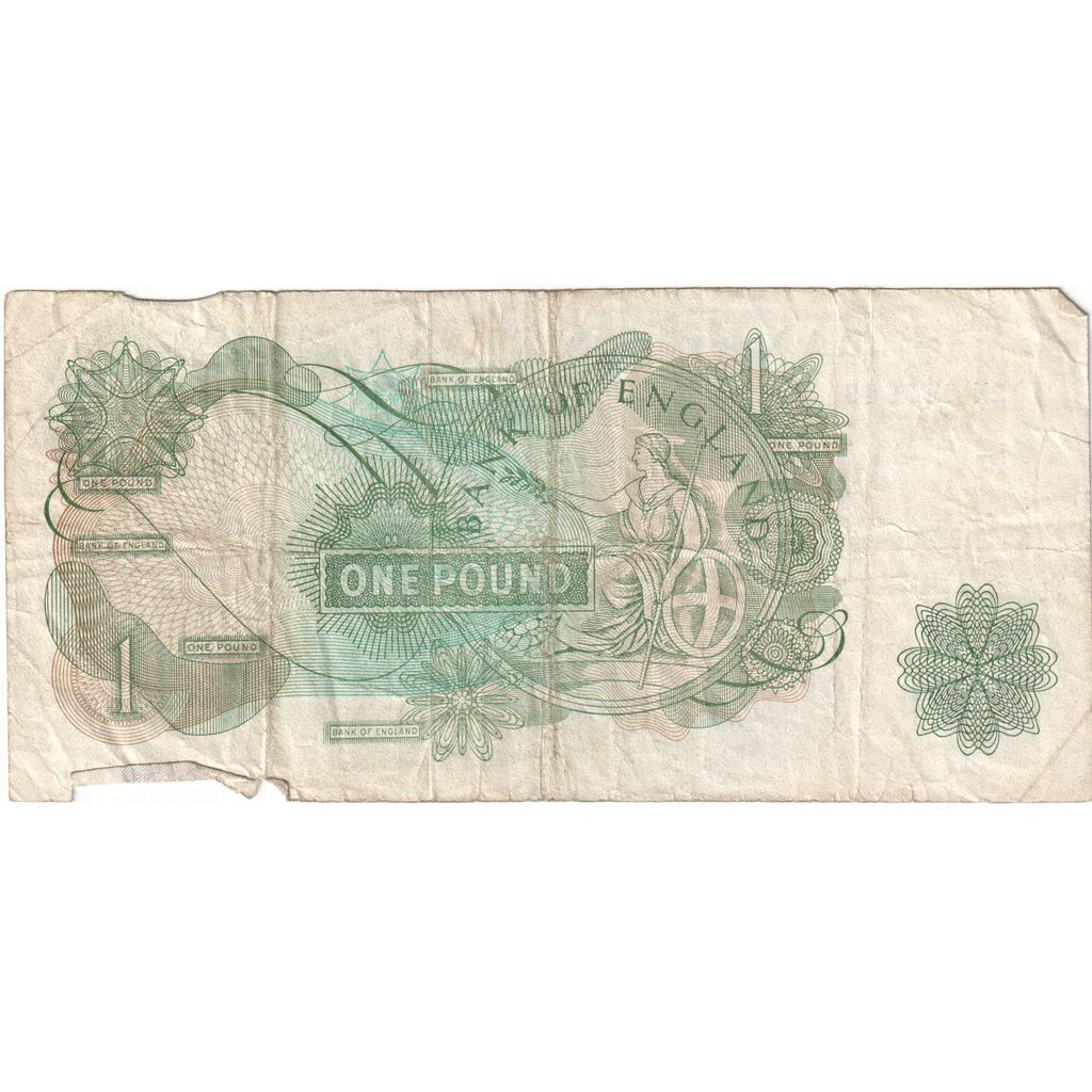 Great Britain, 1 Pound, VF(20-25) | World Paper Money