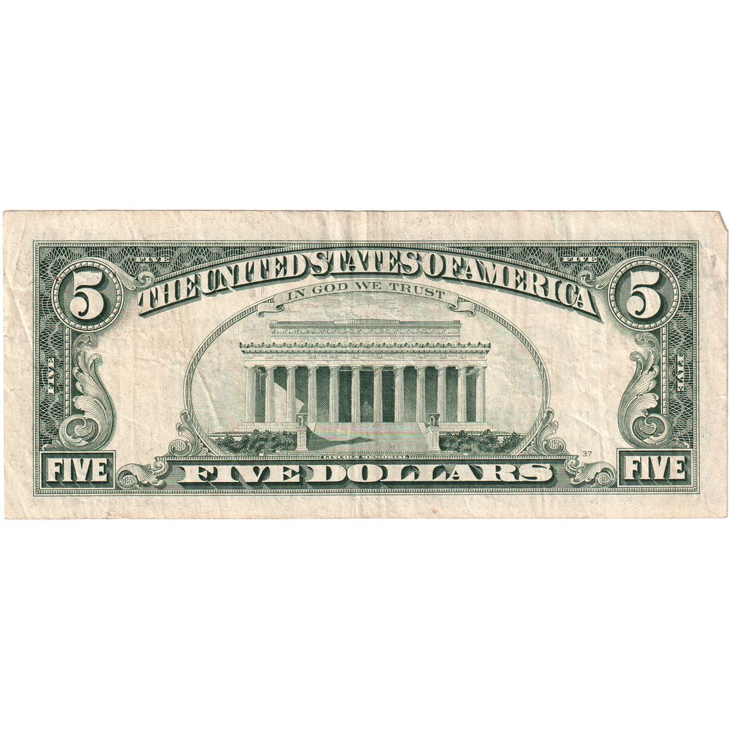 United States, Five Dollars, VF(30-35) | US Paper Money