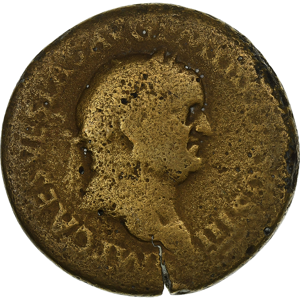 Vespasian, Sestertius, 71, Rome, Bronze, , RIC:243 | Roman Imperial Coins