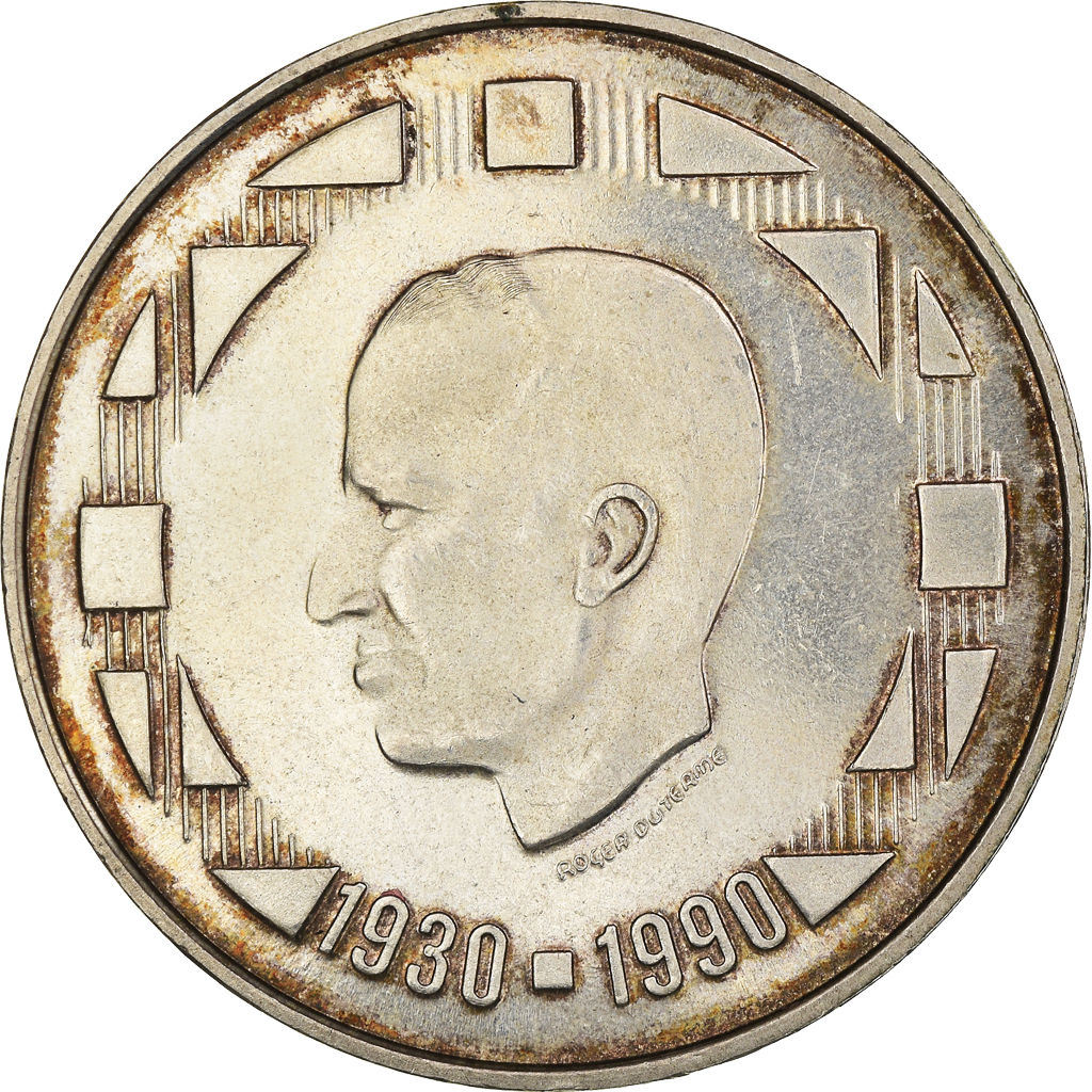 Coin, Belgium, Baudouin I, 500 Francs, 1990, Royal Belgium Mint,