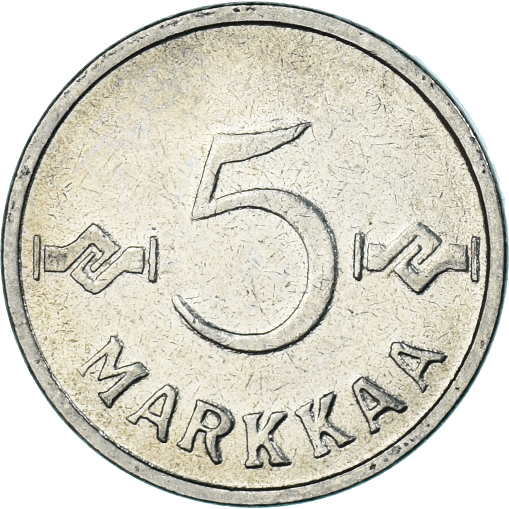 Coin, Finland, 5 Markkaa, 1957 | European Coins