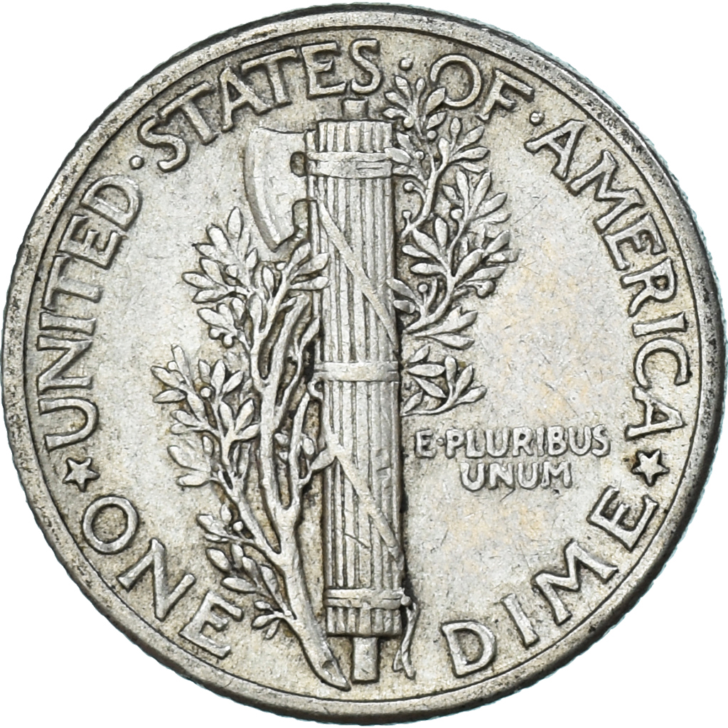 Coin, United States, Dime, 1940 | 10 Cents