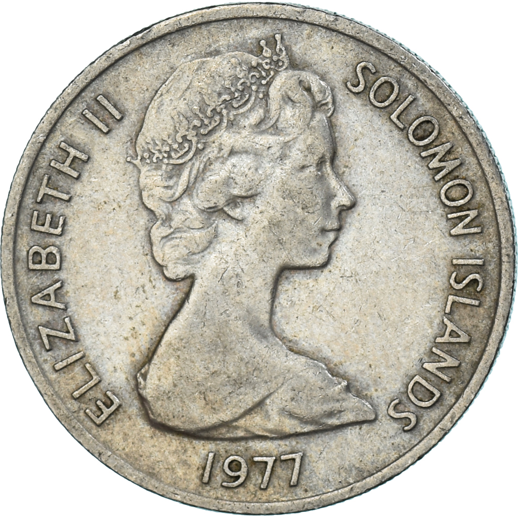 Coin, Solomon Islands, 10 Cents, 1977 | Australian & Oceanian Coins