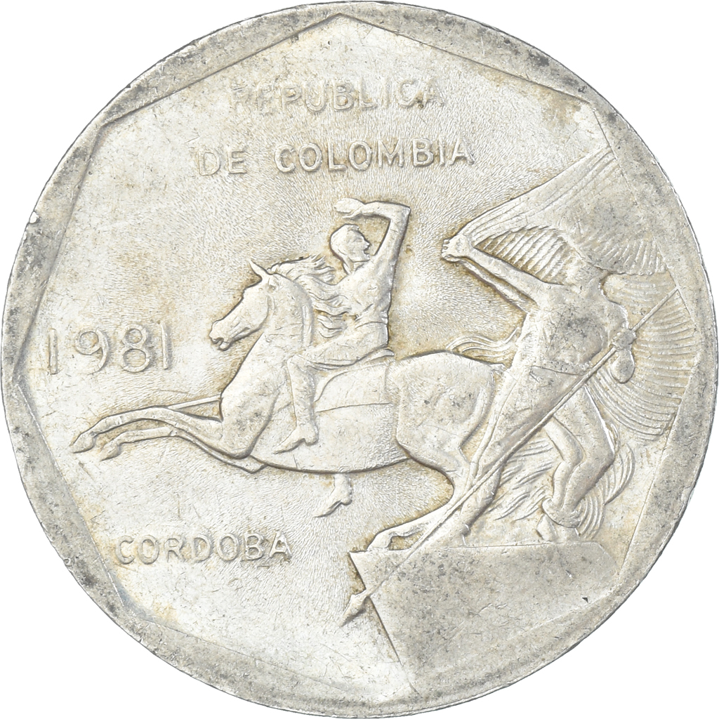 Coin, Colombia, 10 Pesos, 1981 | South American Coins
