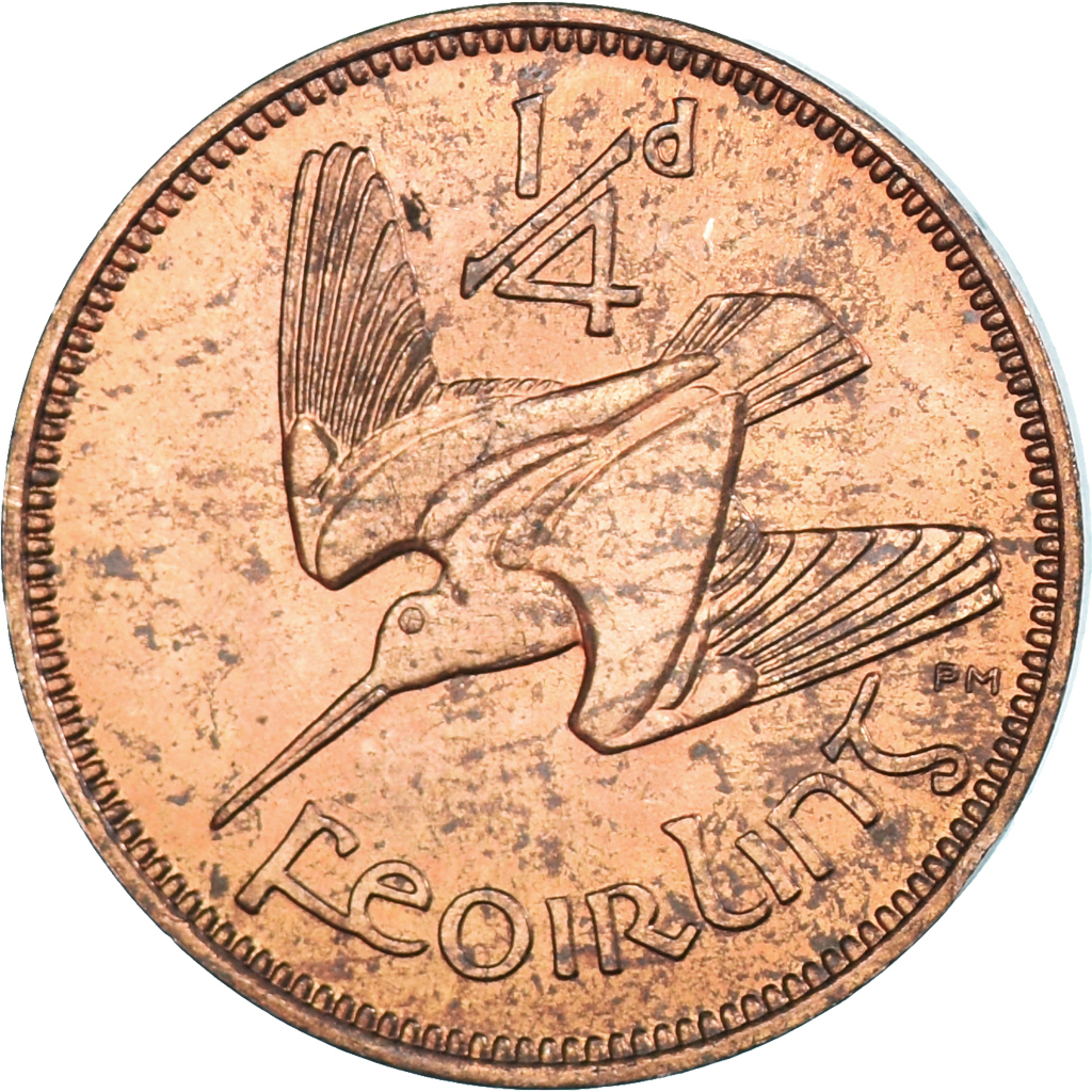 Coin, Ireland, Farthing, 1966 | European Coins