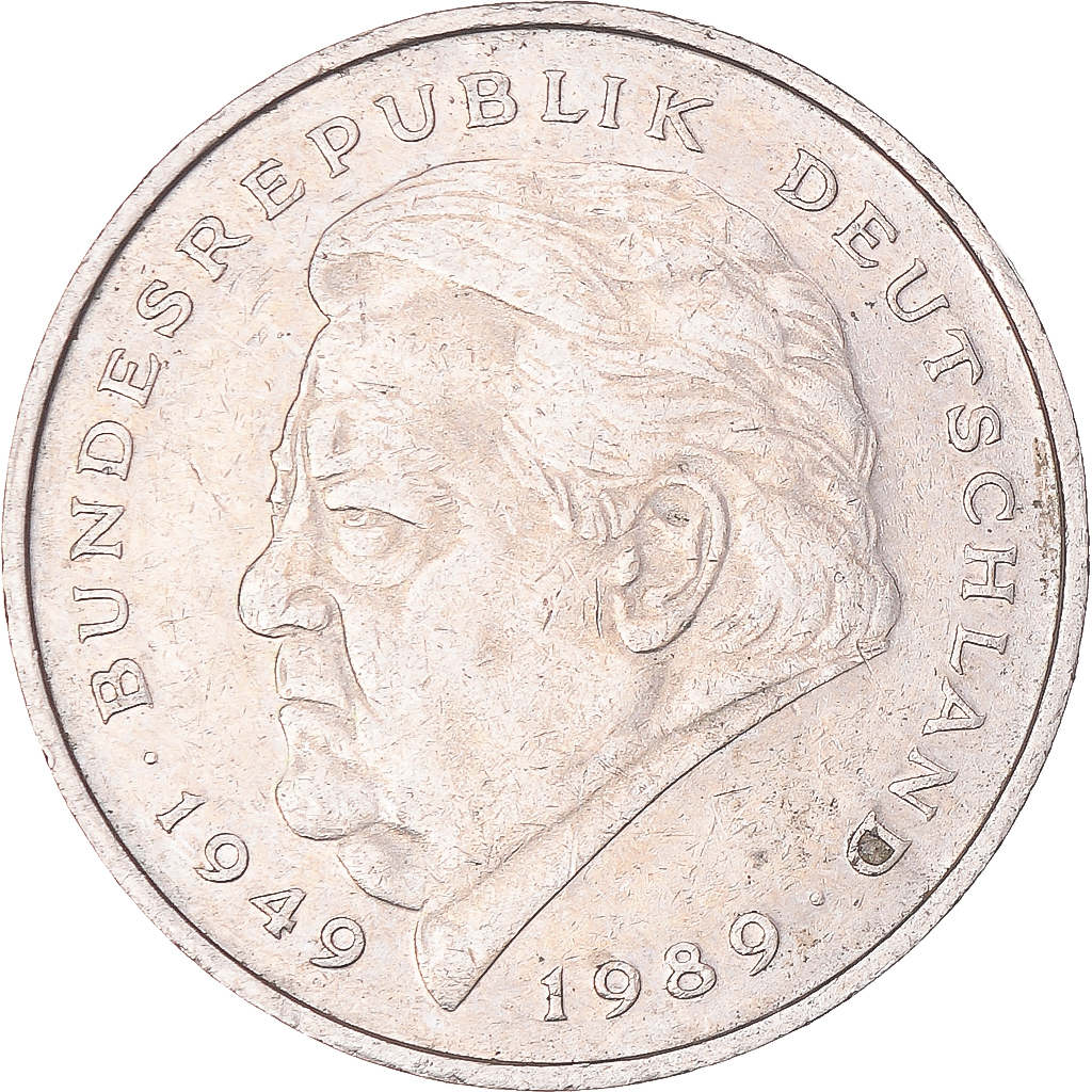 Coin, Germany, 2 Mark, 1992 | European Coins