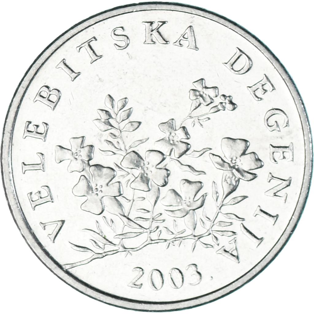 Coin, Croatia, 50 Lipa, 2003 | European Coins