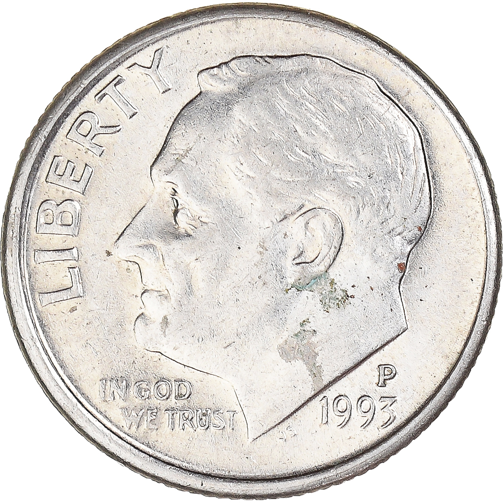 Coin, United States, Dime, 1993 | 10 Cents