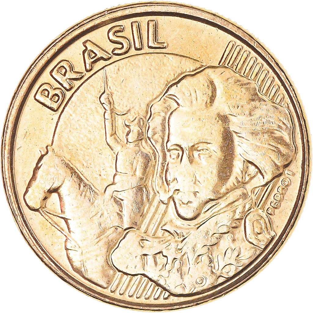 Coin, Brazil, 10 Centavos | South American Coins