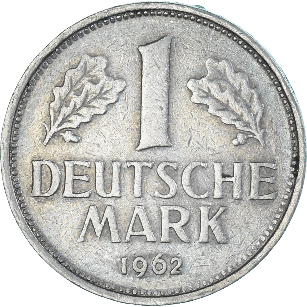 Coin, Germany, Mark, 1962 | European Coins