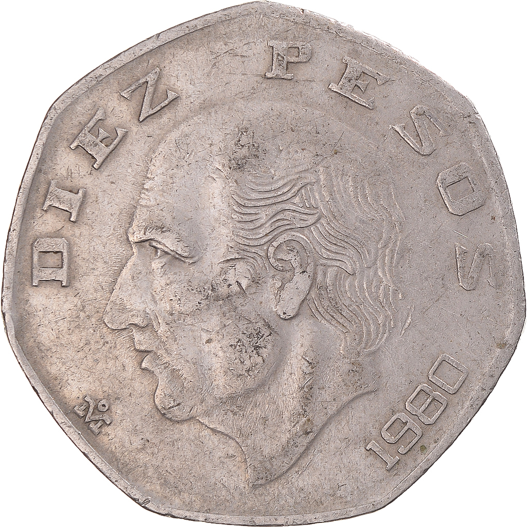Coin, Mexico, 10 Pesos, 1980 | North & Central American and Caribbean Coins