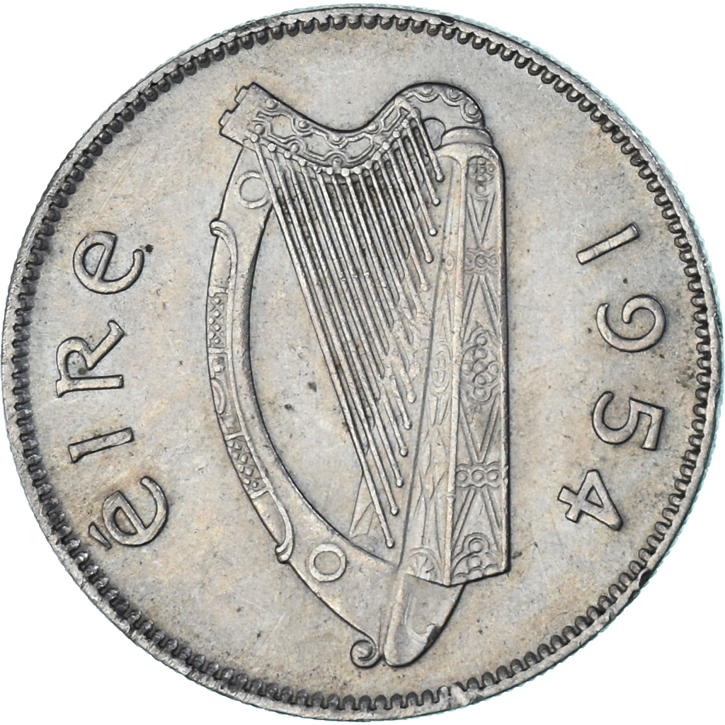 Coin, Ireland, Shilling, 1954 | European Coins