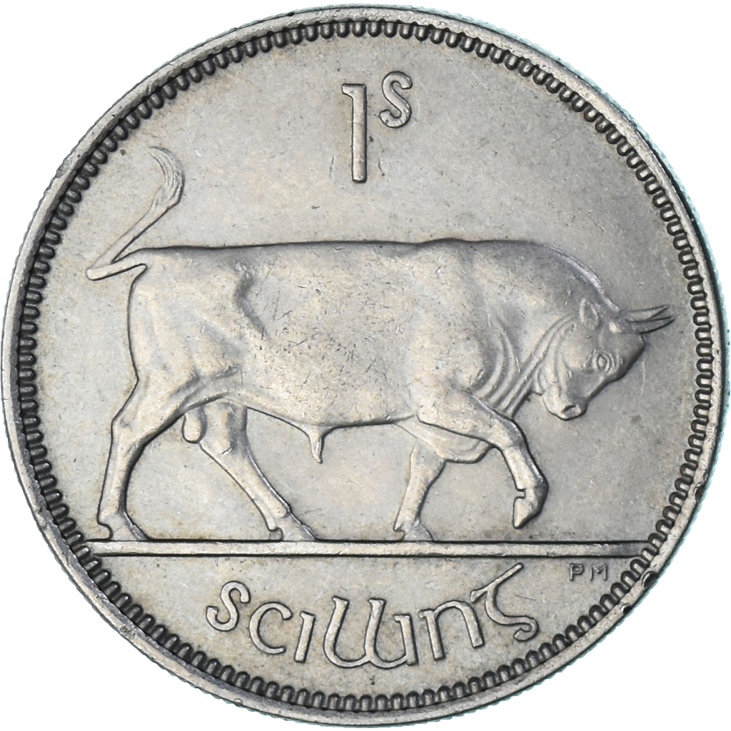 Coin, Ireland, Shilling, 1954 | European Coins