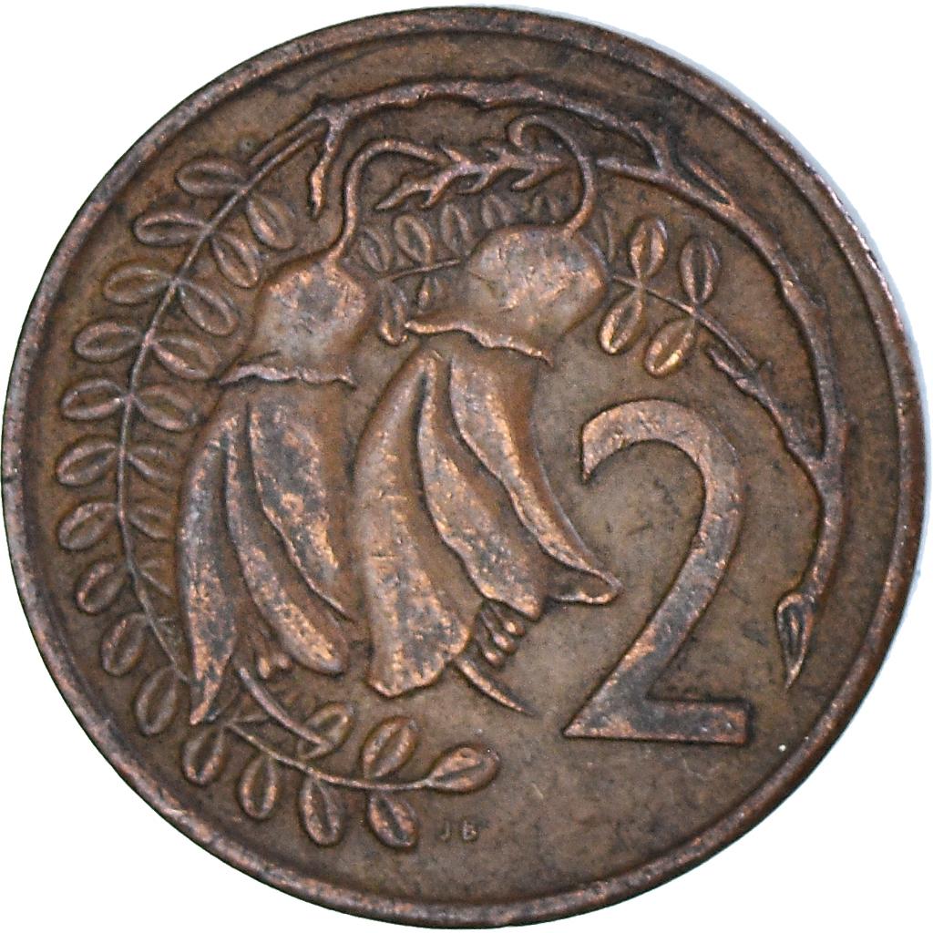 Coin, New Zealand, 2 Cents, 1967 | Australian & Oceanian Coins