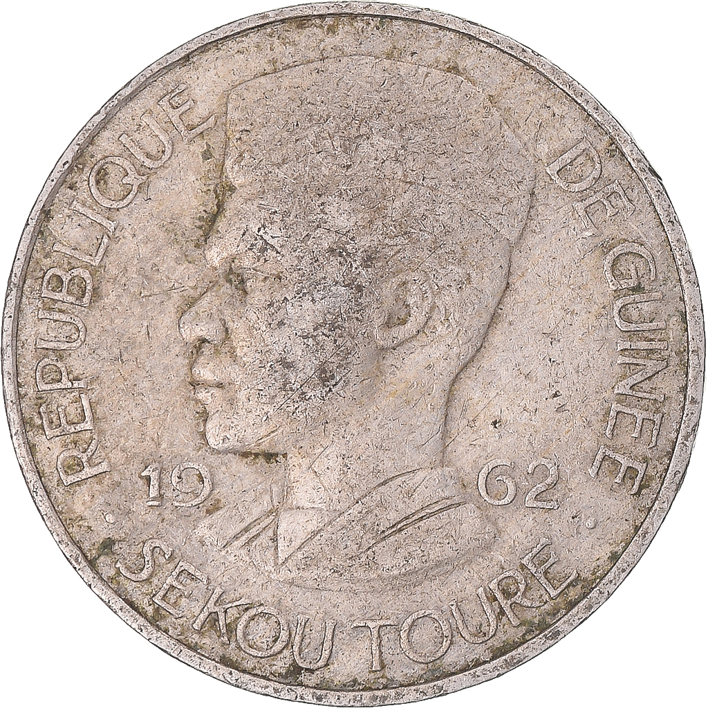 Coin, Guinea, 10 Francs, 1962 | African Coins