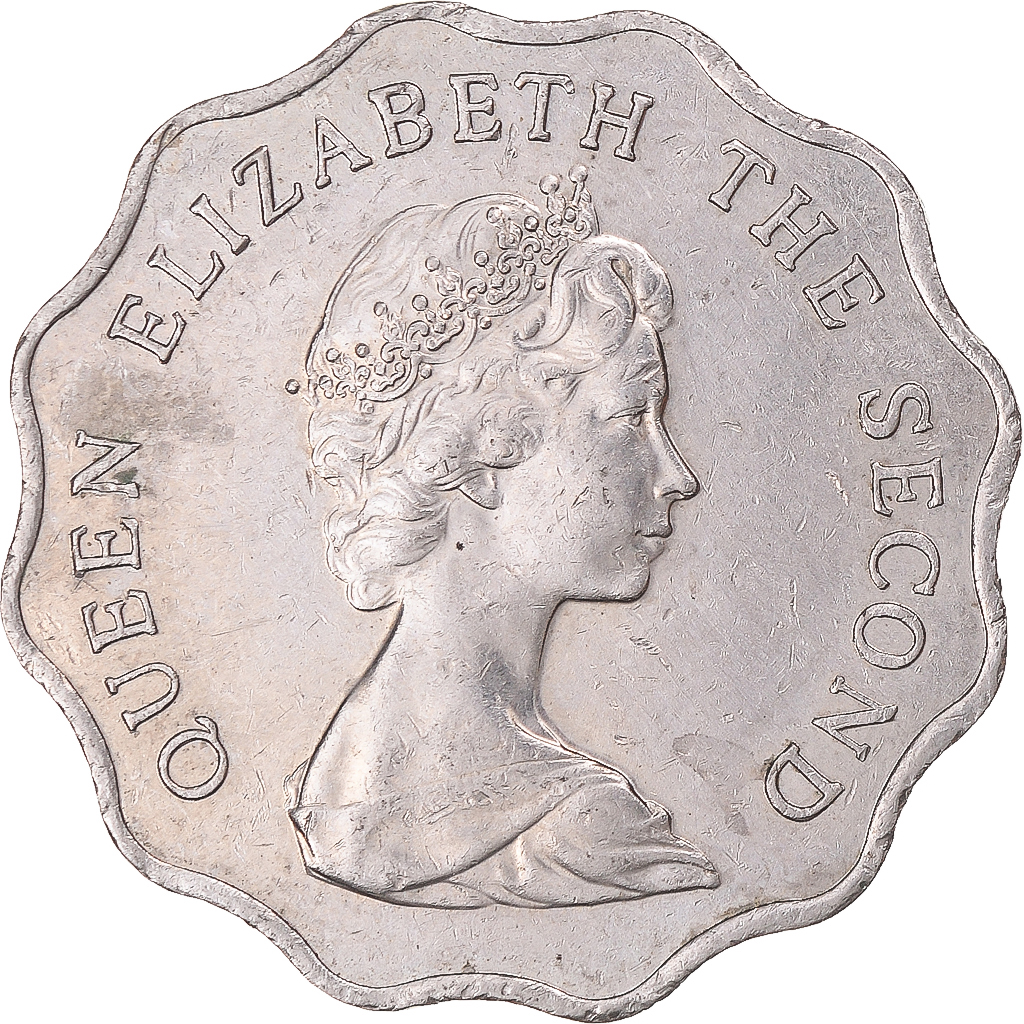 Coin, Hong Kong, 2 Dollars, 1981 | Asian and Middle Eastern Coins