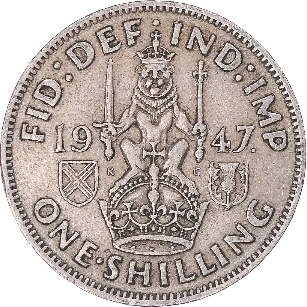 Coin, Great Britain, Shilling, 1947 | European Coins