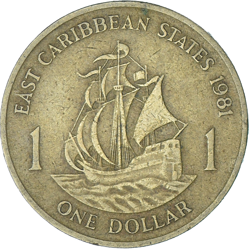 East Caribbean States, Dollar, 1981 | North & Central American and ...