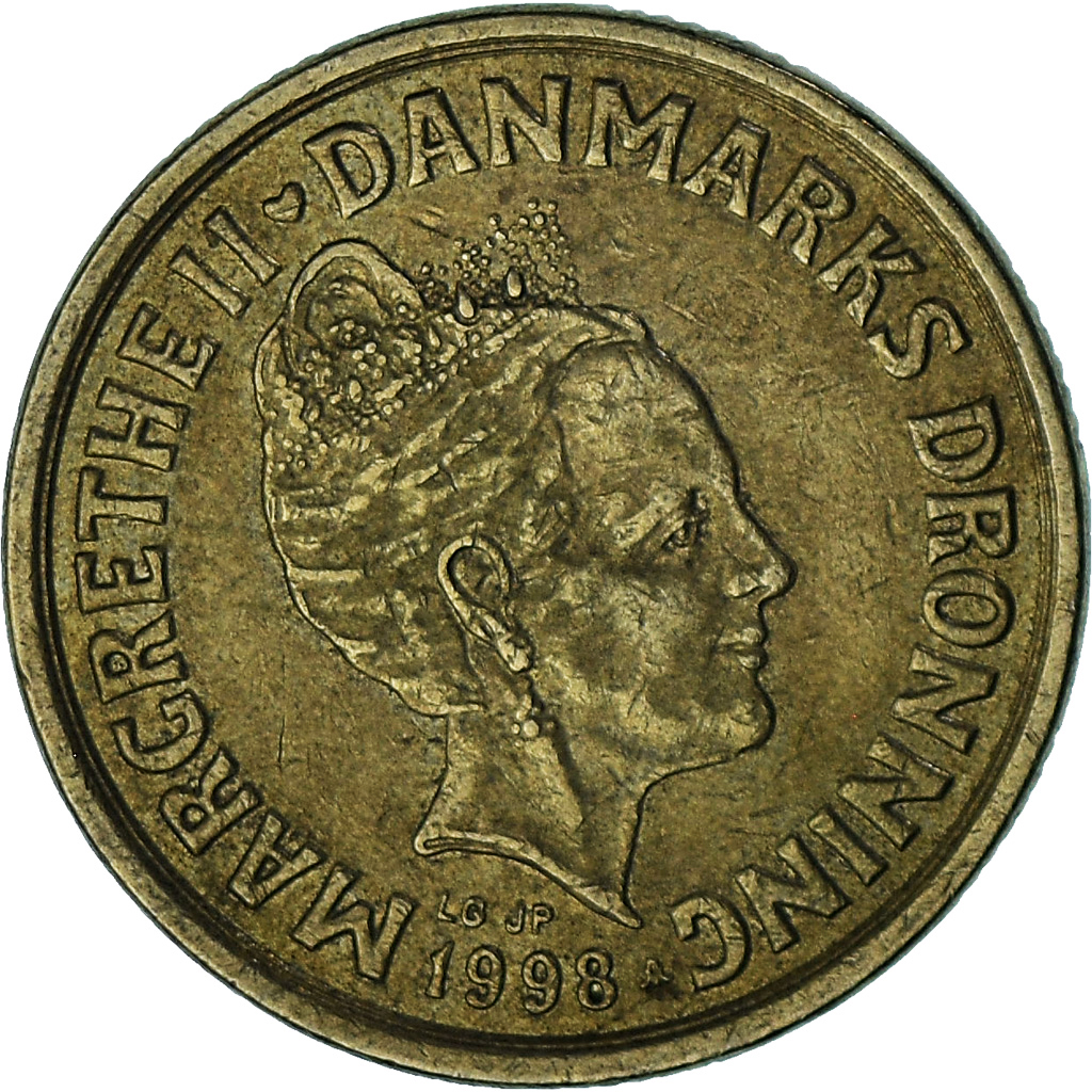 Denmark, 20 Kroner, 1998 | European Coins