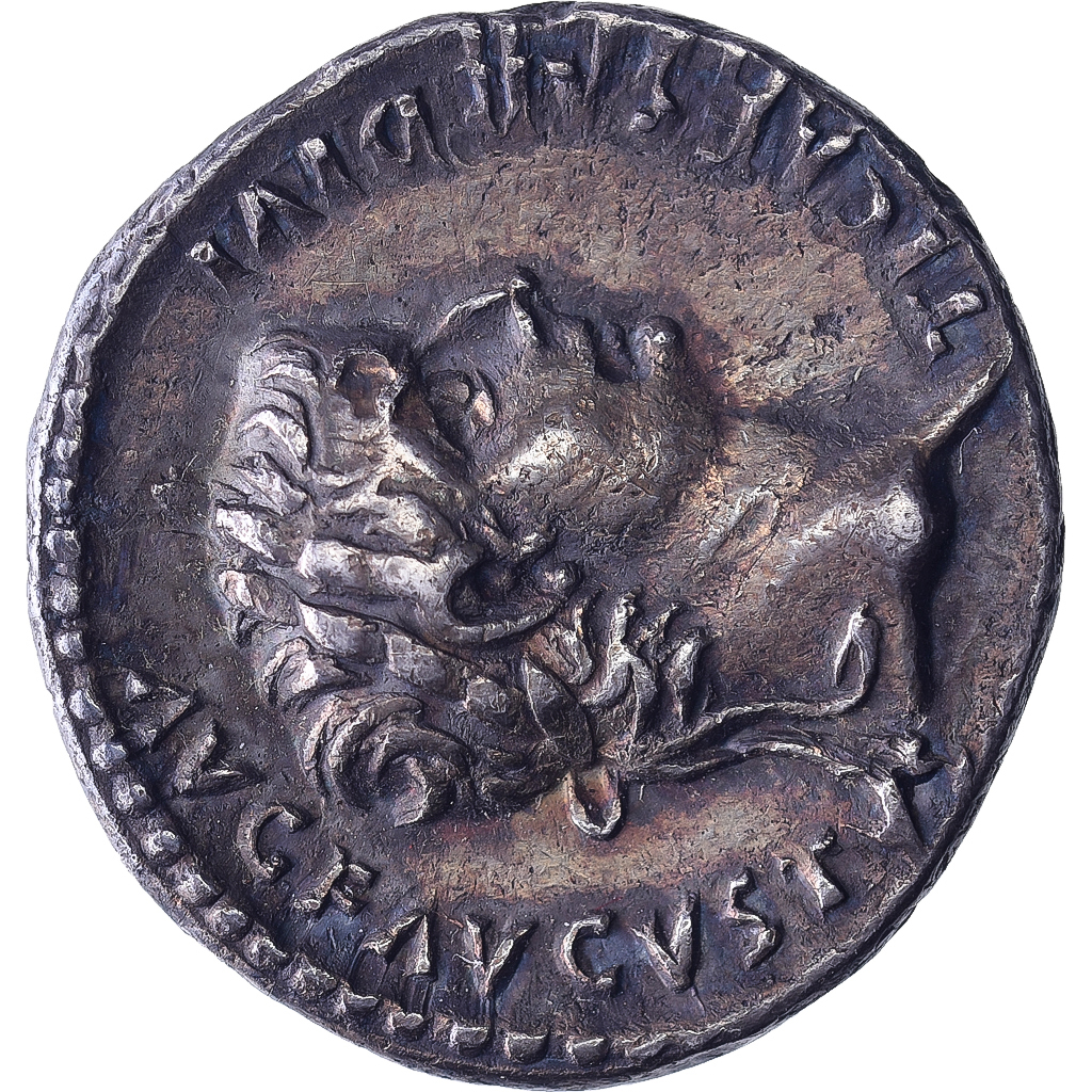 Tiberius, Denarius, 14-37, Lugdunum, Silver, , RIC:30 | Roman Imperial ...