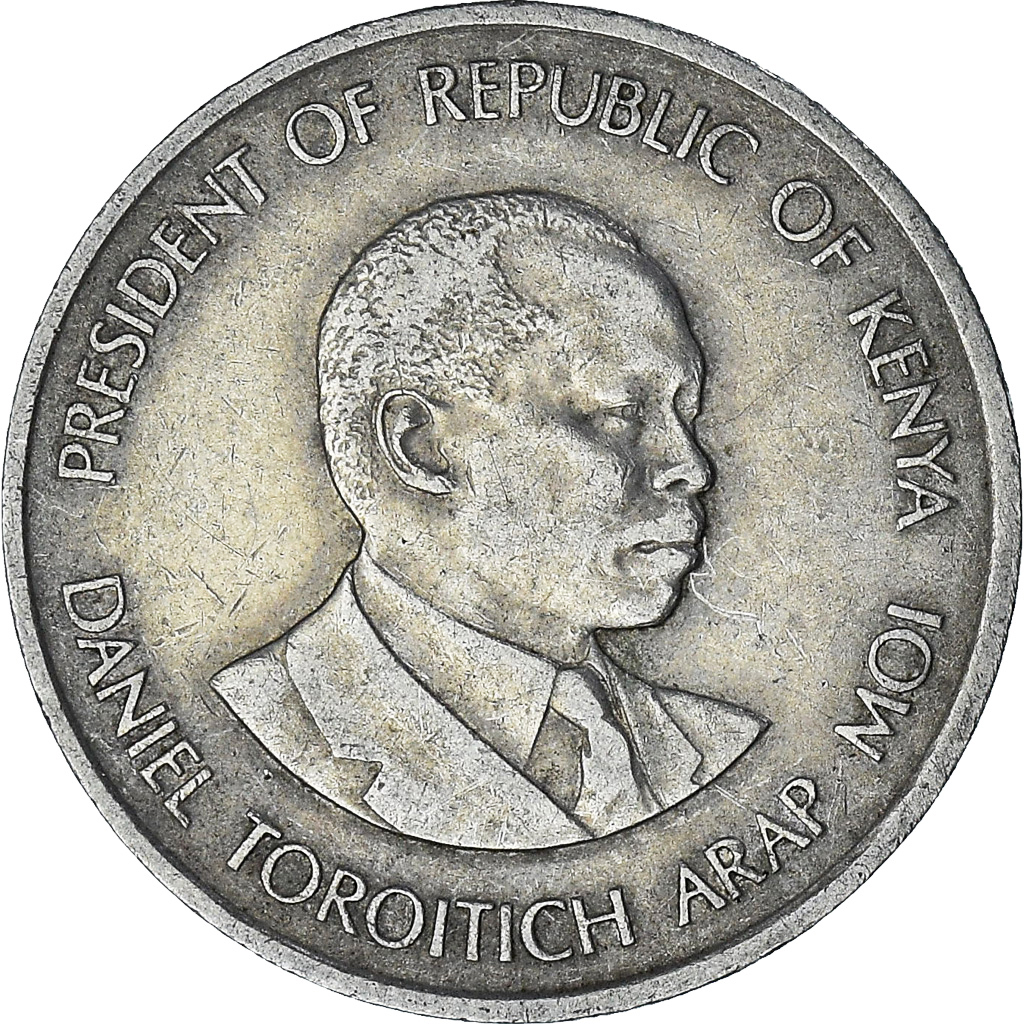 Kenya, Shilling, 1989 | African Coins