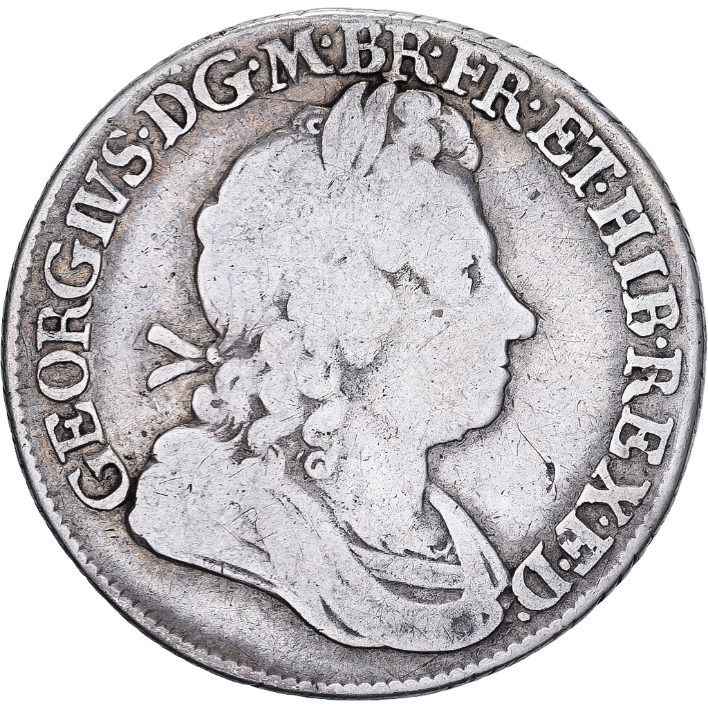 Kingdom of England, George I, 1 Shilling, 1719, London, Silver,