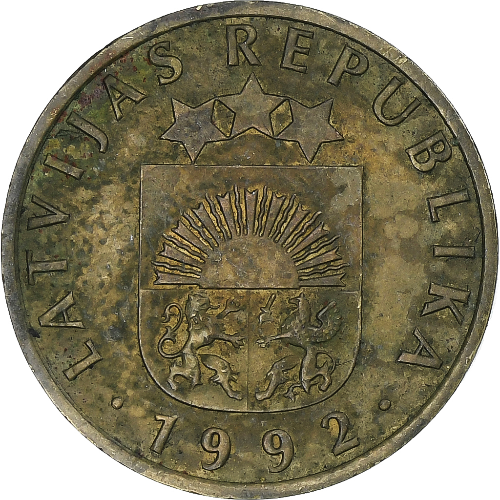 Latvia, 5 Santimi, 1992 | European Coins