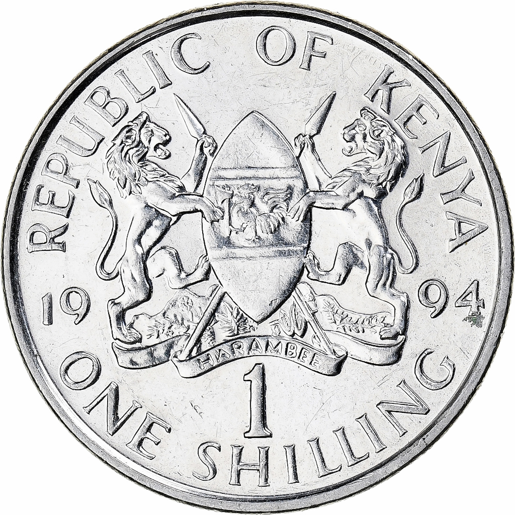 Kenya, Shilling, 1994 | African Coins