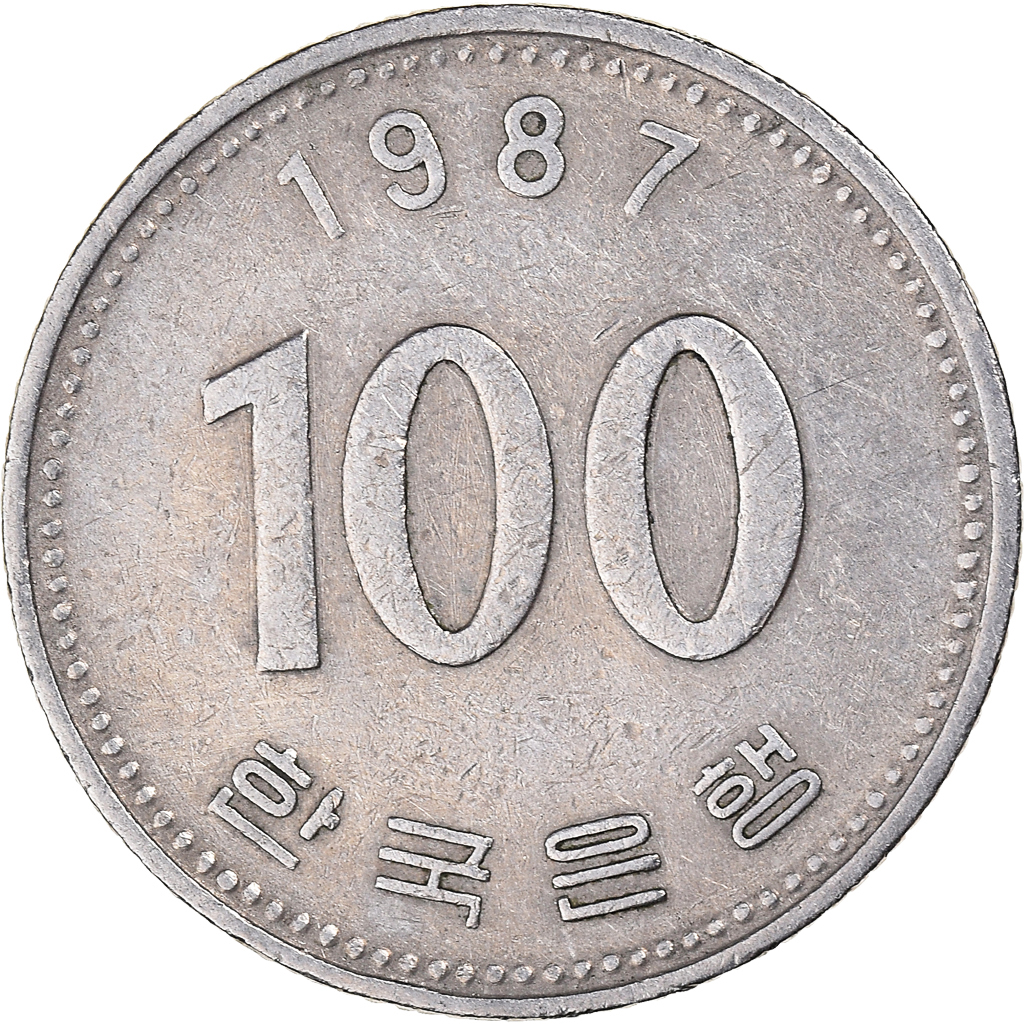 [#1404005] moneda, corea del sur, 100 won, 1987 - Compra venta en ...