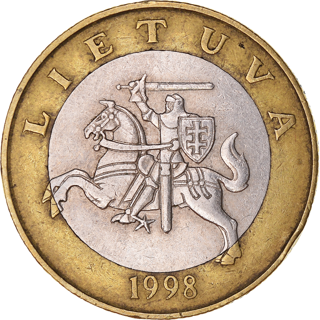 Coin, Lithuania, 2 Litai, 1998 | European Coins