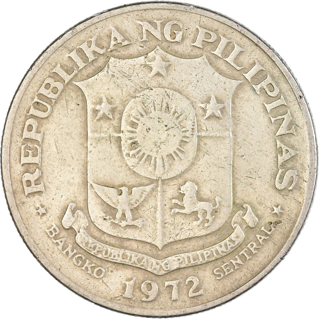 Coin, Philippines, Piso, 1972 | Asian and Middle Eastern Coins
