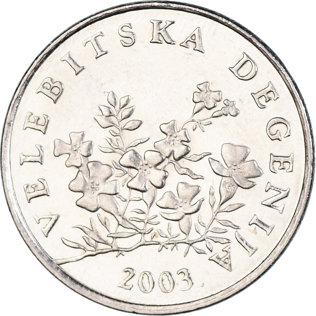 Coin, Croatia, 50 Lipa, 2003 | European Coins