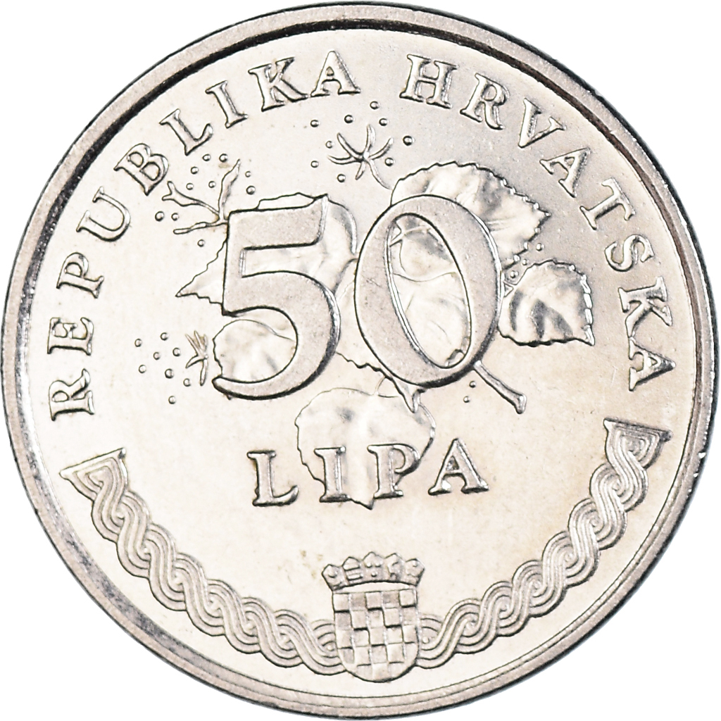 Coin, Croatia, 50 Lipa, 2003 | European Coins