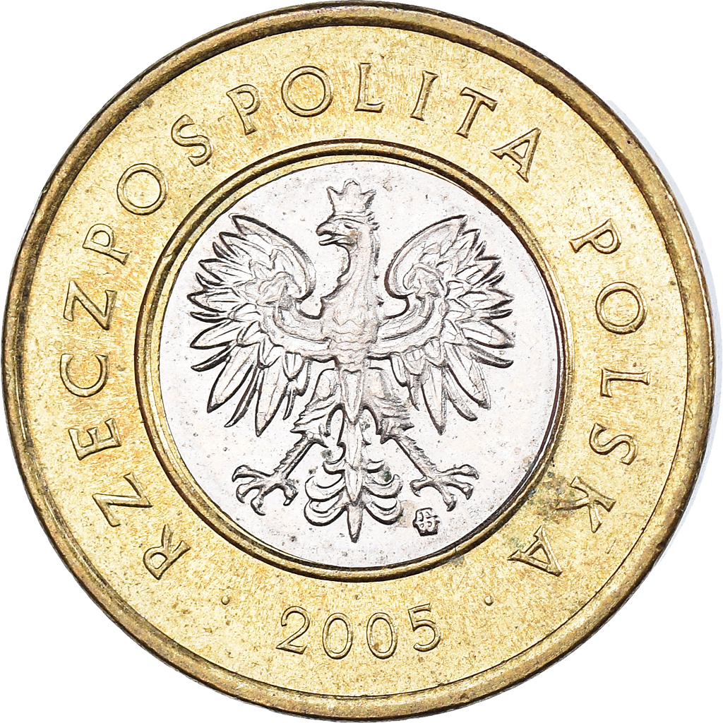 Coin, Poland, 2 Zlote, 2005 | European Coins