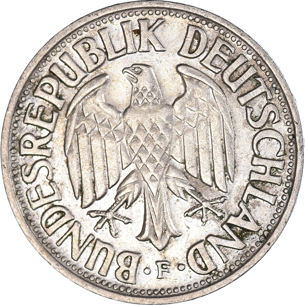 Coin, GERMANY - FEDERAL REPUBLIC, Mark, 1955 | European Coins