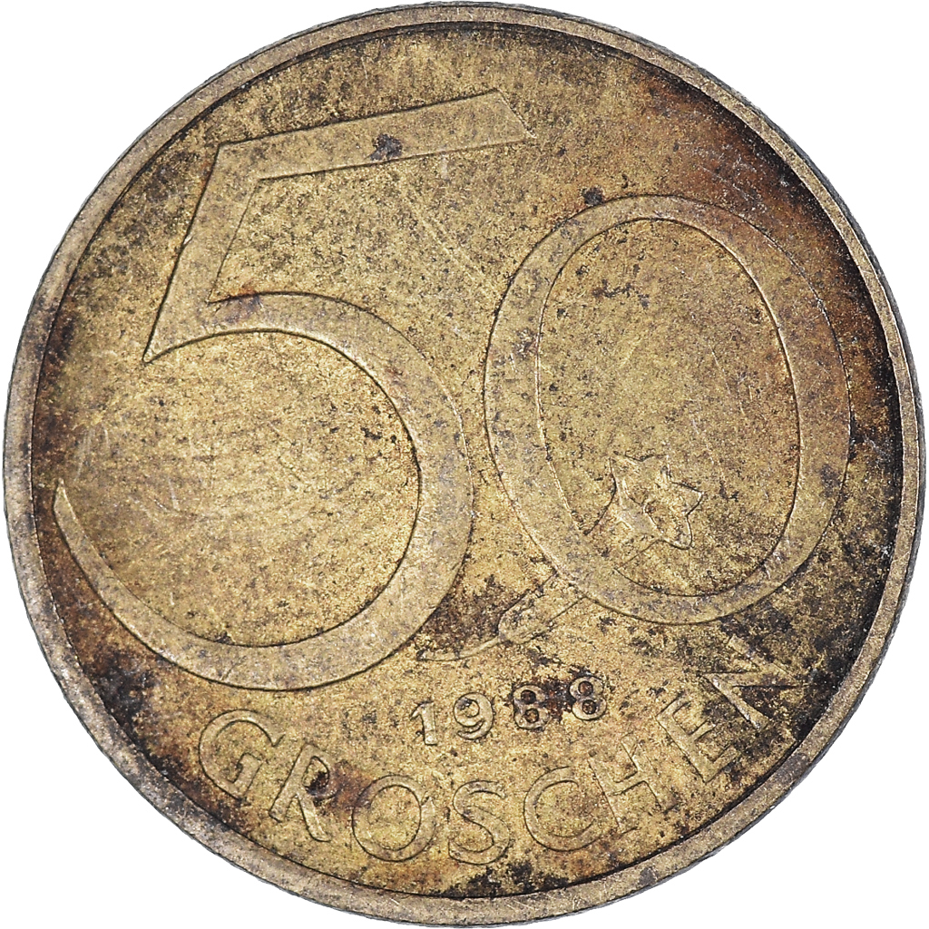 [#1421503] moneda, austria, 50 groschen, 1988 - Compra venta en ...