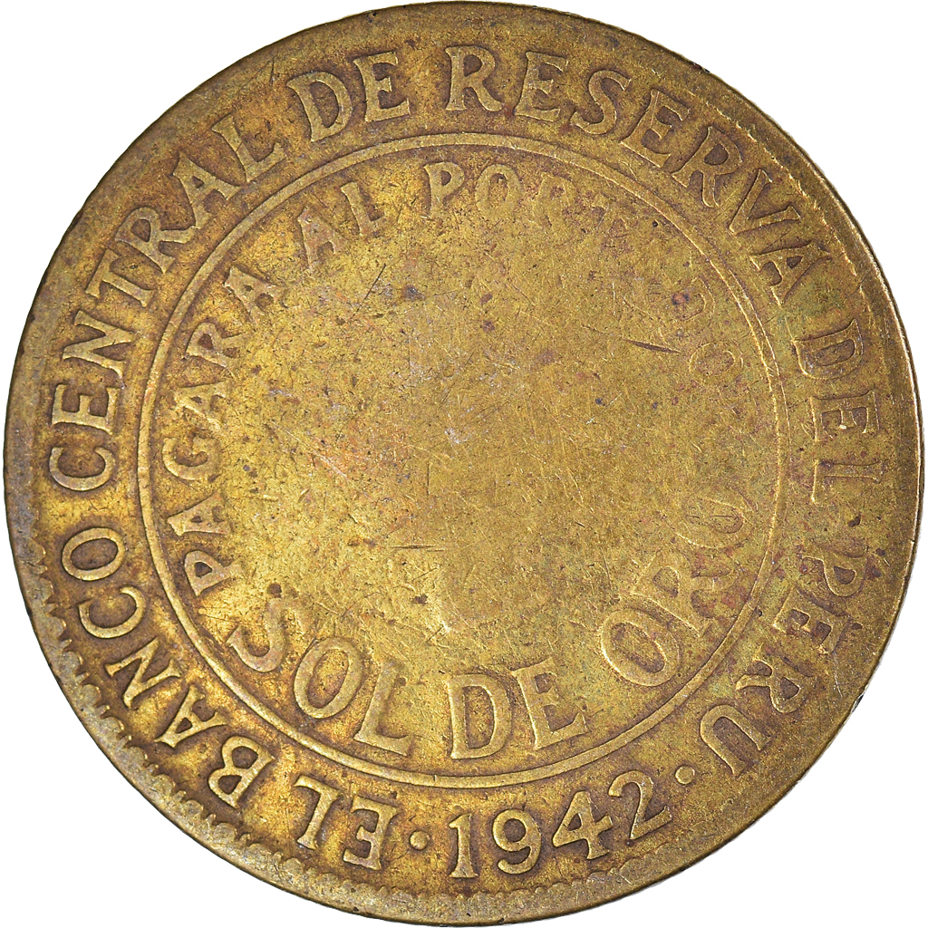 [#1422117] moneda, perú, 1/2 sol, 1942 - Compra venta en todocoleccion