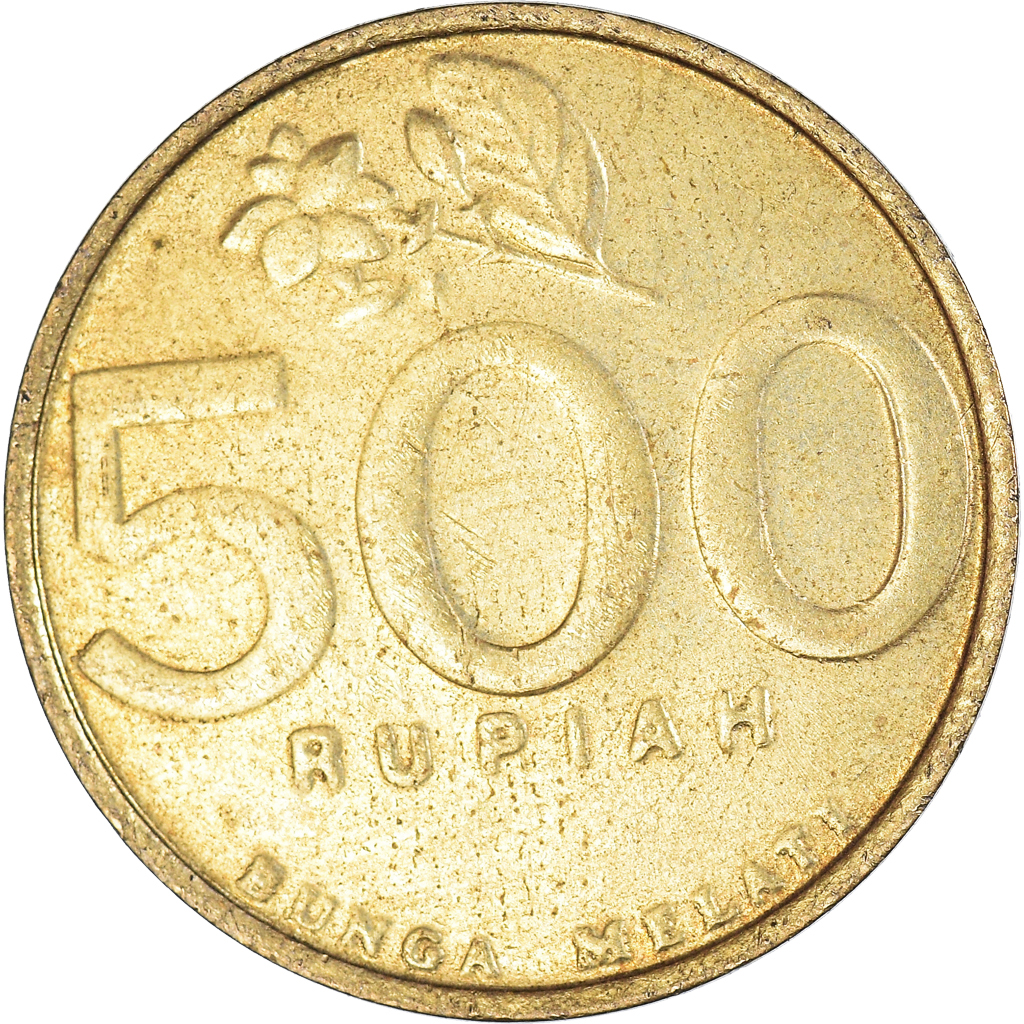 Coin, Indonesia, 500 Rupiah, 2001 | Asian and Middle Eastern Coins