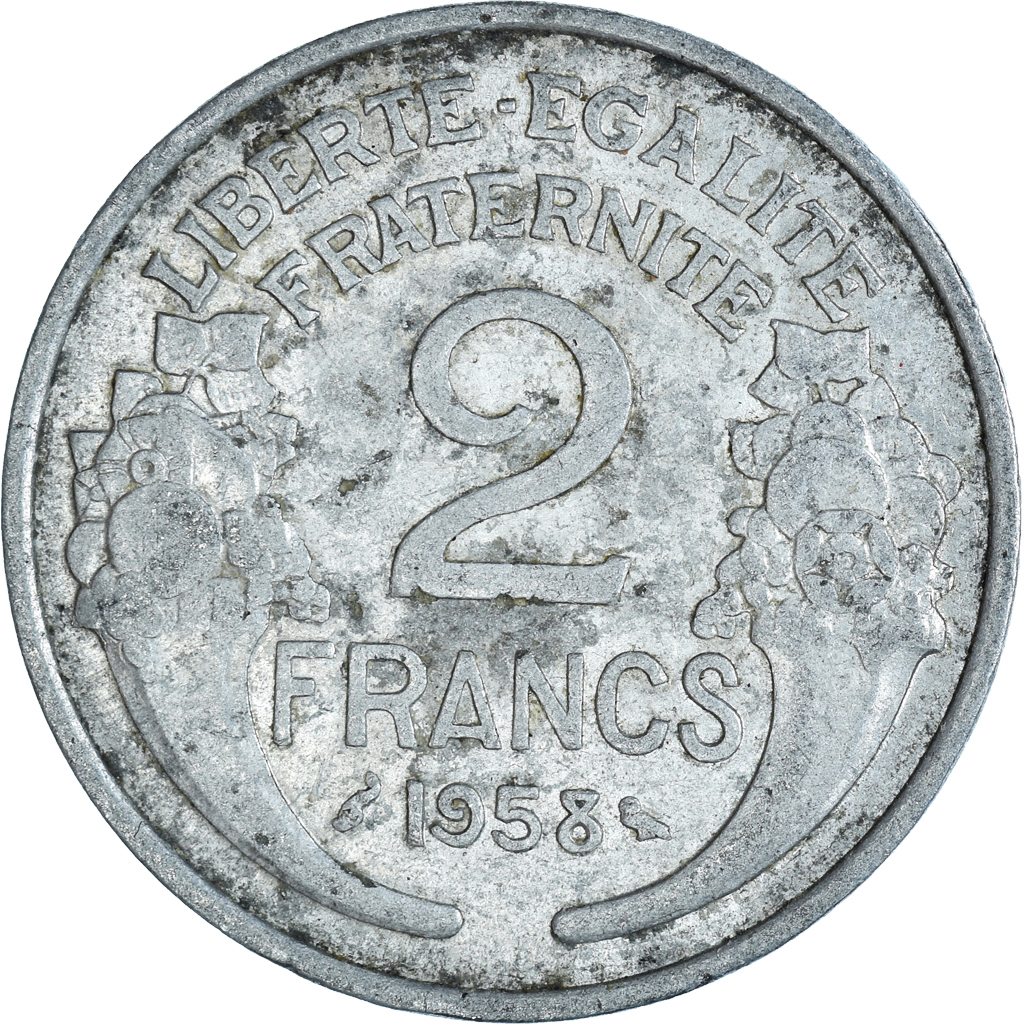 Coin, France, 2 Francs, 1958 | European Coins