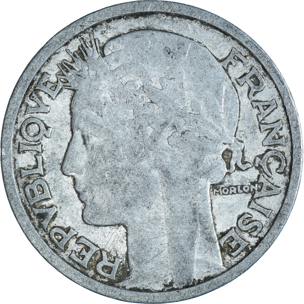Coin, France, 2 Francs, 1946 | European Coins