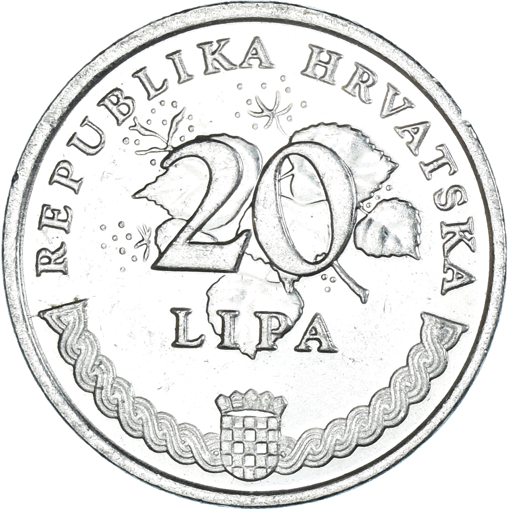 Coin, Croatia, 20 Lipa, 2009 | European Coins