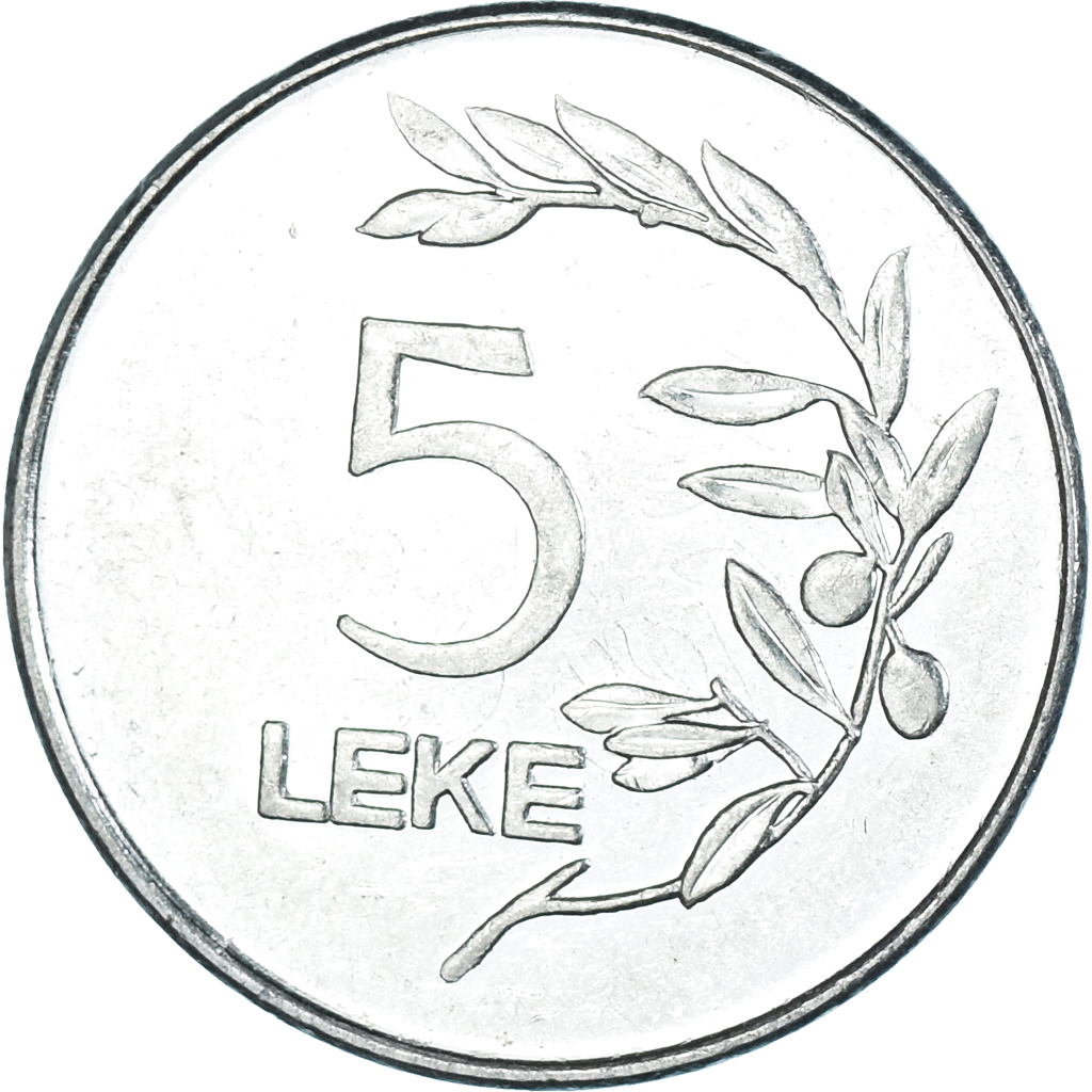 Coin, Albania, 5 Lekë, 2000 | European Coins