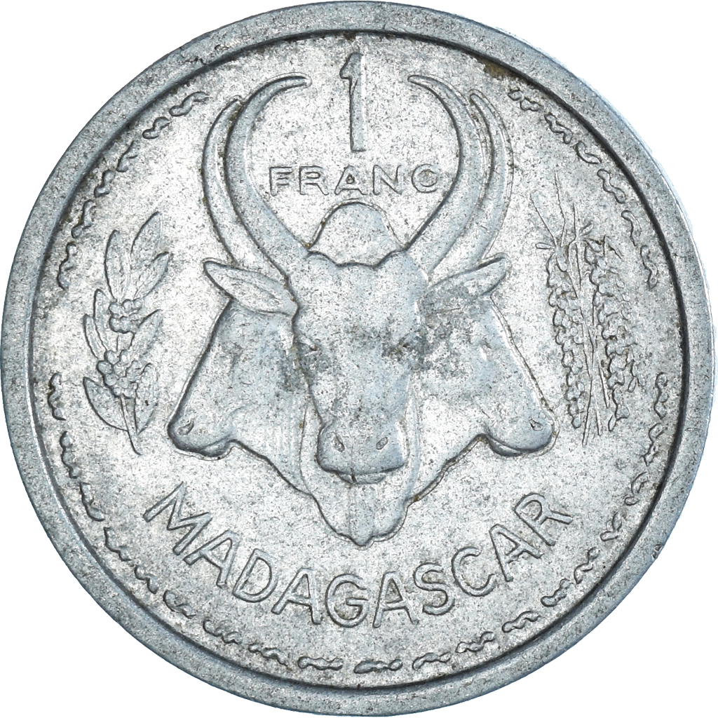 Coin, Madagascar, Franc, 1958 | African Coins