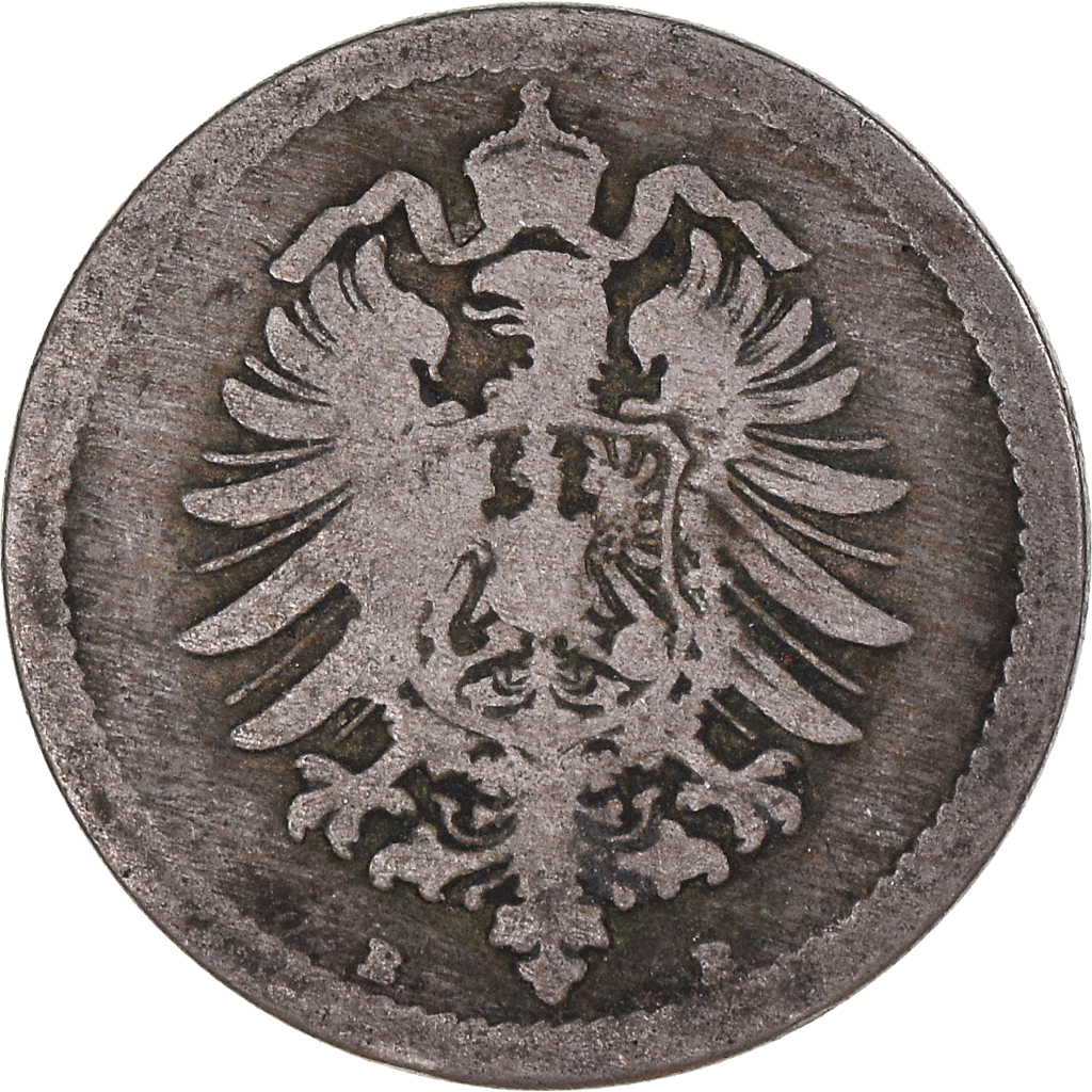 Coin, GERMANY - EMPIRE, 5 Pfennig, 1874 | European Coins