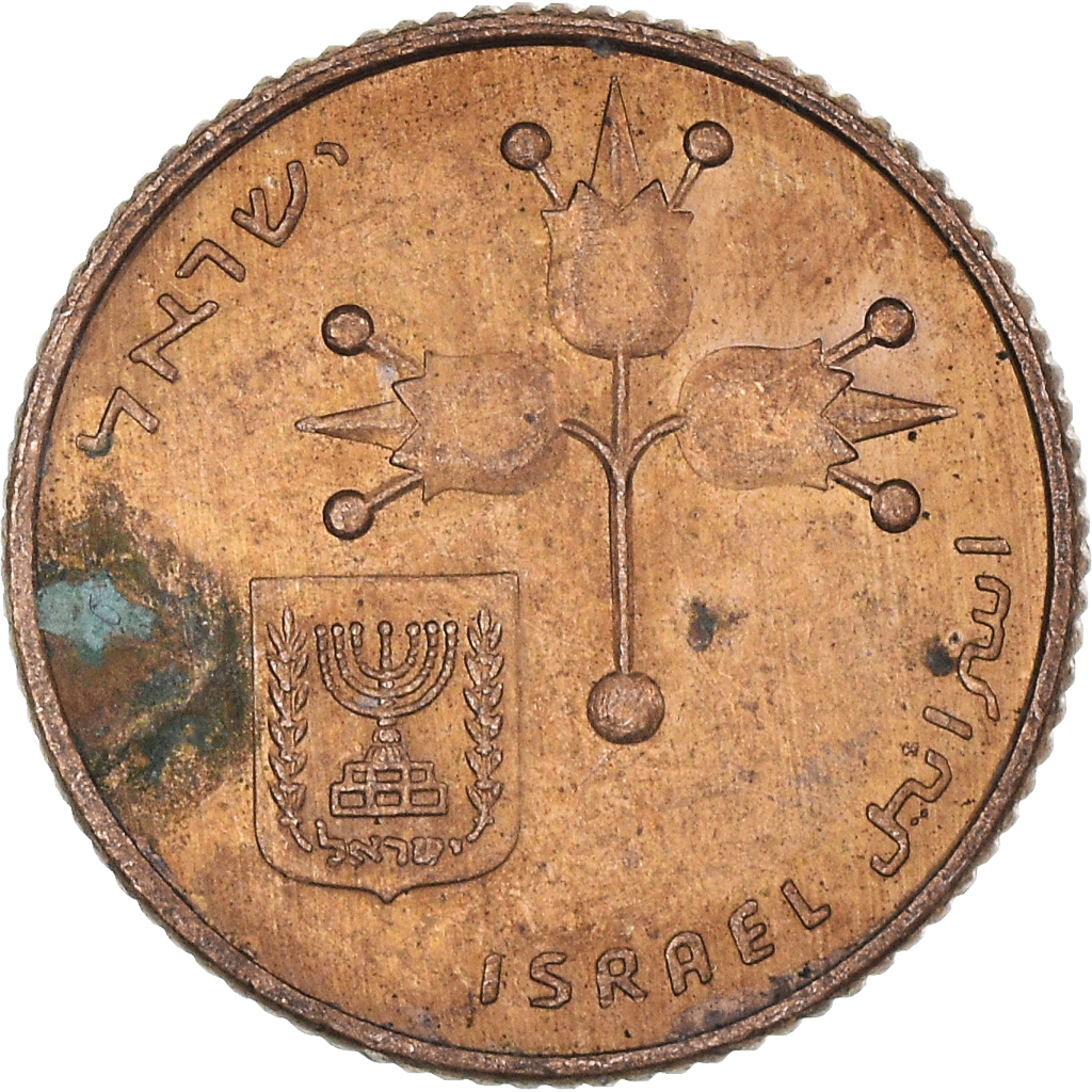 Coin, Israel, 10 New Agorot, 1980 | Asian and Middle Eastern Coins