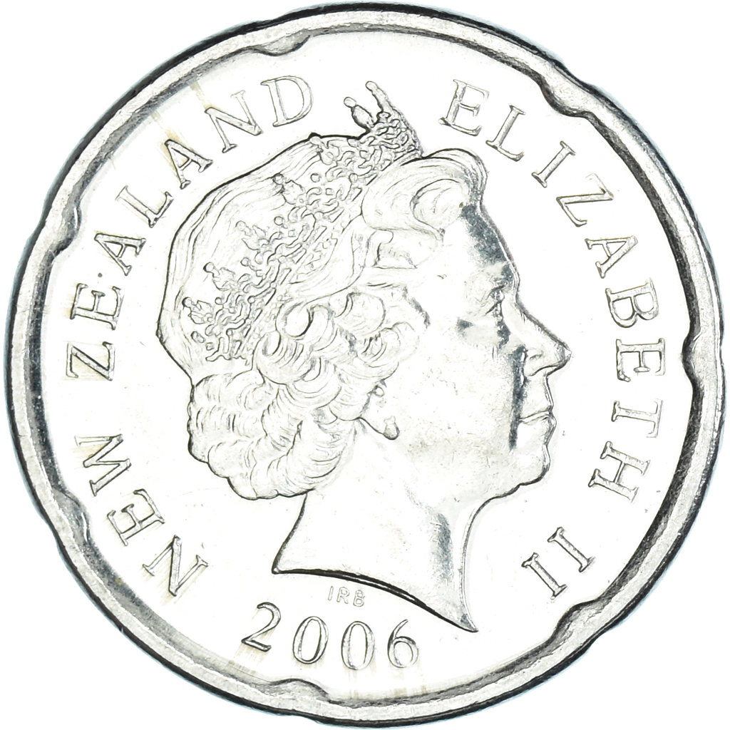 Coin, New Zealand, 20 Cents, 2006 | Australian & Oceanian Coins