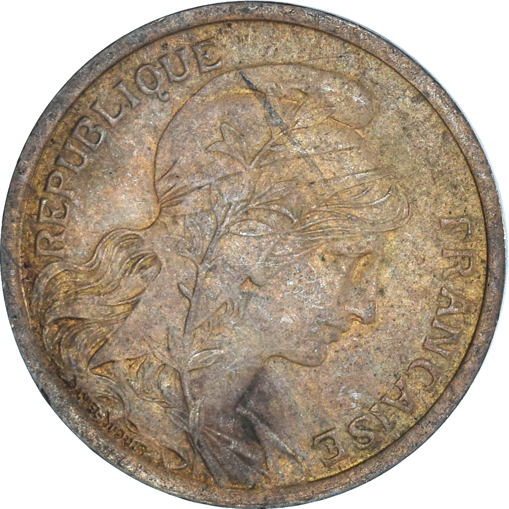Coin, France, 2 Centimes, 1916 | European Coins