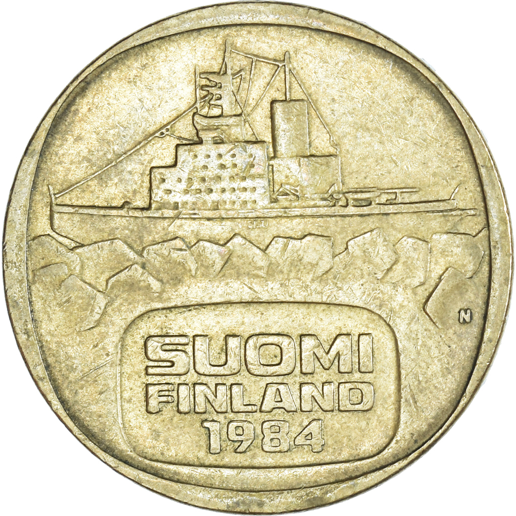 Coin, Finland, 5 Markkaa, 1984 | European Coins