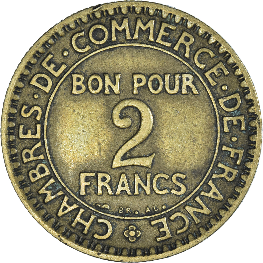 Coin, France, 2 Francs, 1923 | European Coins